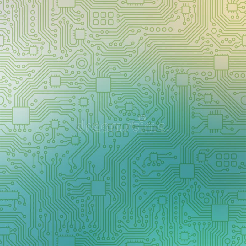 Technology Abstract Motherboard Illustration Background Stock Vector ...