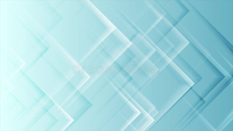 Technology Abstract Motion Background with Light Blue Glossy Arrows ...