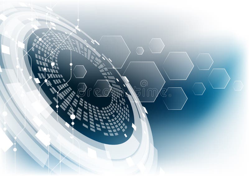 Technology abstract stock vector. Illustration of tech - 82289415