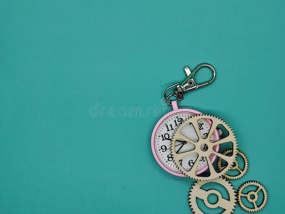 Technology and Analog Clock Systems that Use Gear Teeth Stock Photo ...