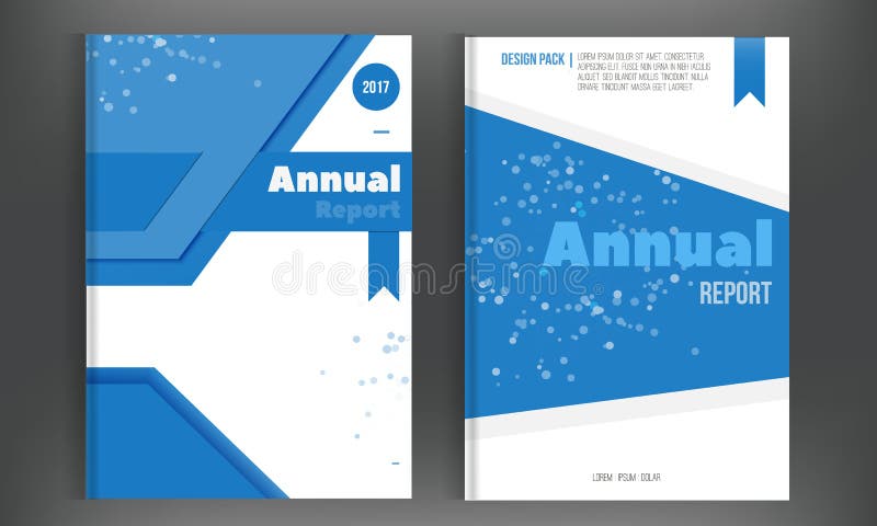 Technology Annual Report with Connections. Brochure Design Template ...