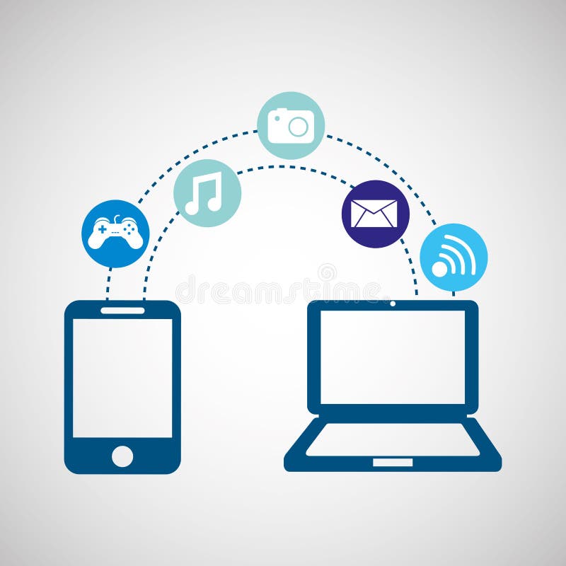 Technology App Connection Weareable Stock Photo - Image of apps ...