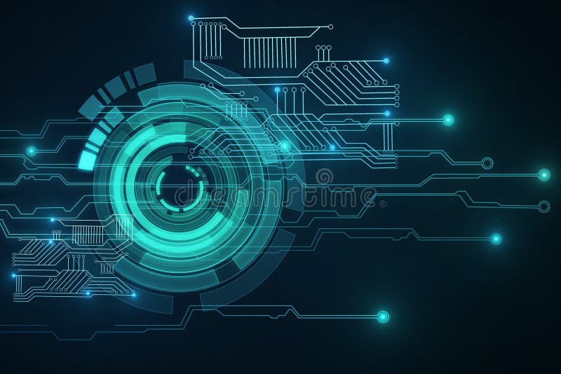 Technology backdrop stock illustration. Illustration of innovation ...
