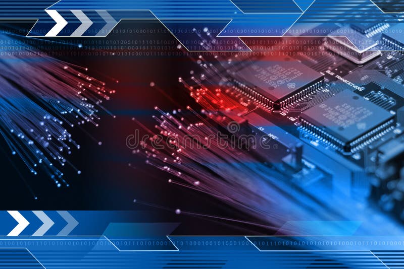 Technology World Background Stock Illustration - Illustration of ...