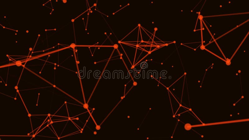 Technology Background. Abstract Background. Lines and Triangles. Glowing Plexus Stock ...