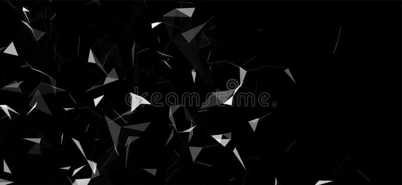 Technology Background Abstract Digital Combination Dots And Lines Big