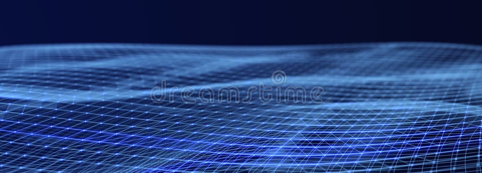 Technology Background Abstract Digital Combination Dots And Lines Network Connection Structure