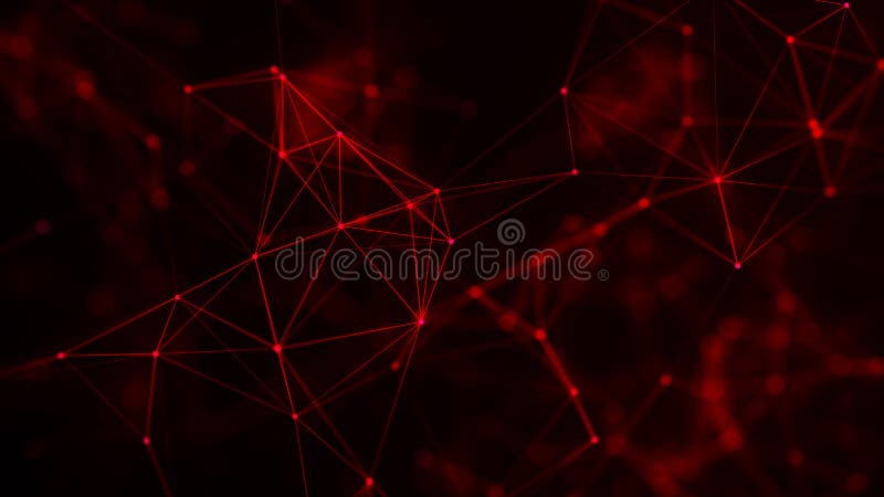 Technology Background Abstract Digital Combination Dots And Lines Network Connection Structure