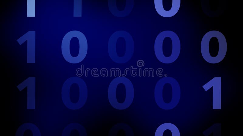Technology Background Binary Code And Cyber Security In Digital