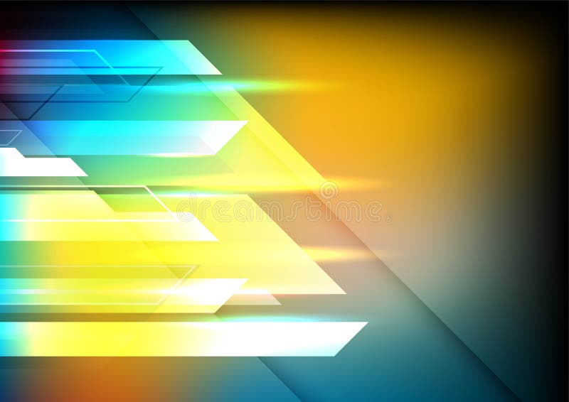 Technology Background Color Vector for Web and Design Stock Vector ...