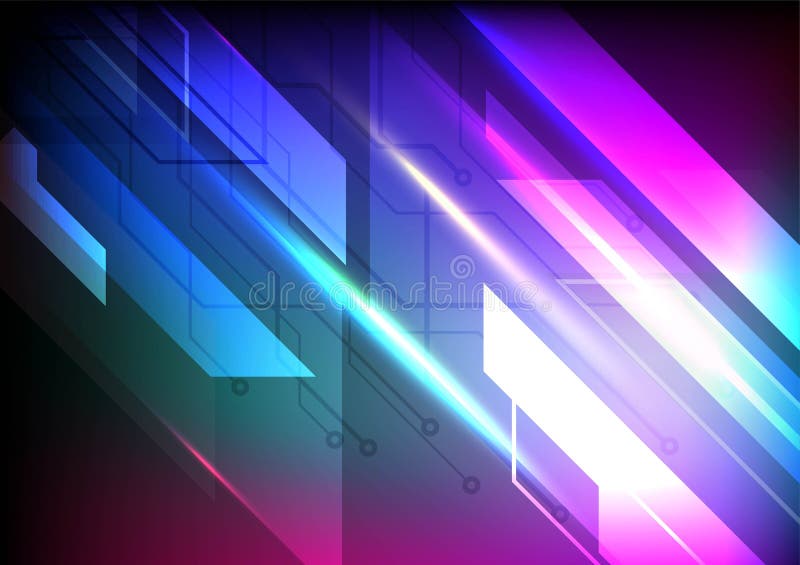 Technology Background Color Vector for Web and Design Stock Vector ...