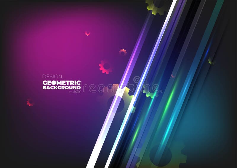 Technology Background Color Vector for Web and Design Stock Vector ...
