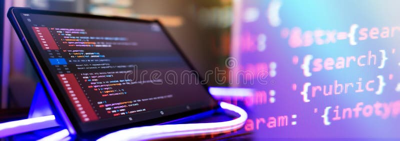 Technology Background Computer Script Programming Code Abstract Screen Of Software Developer 6584