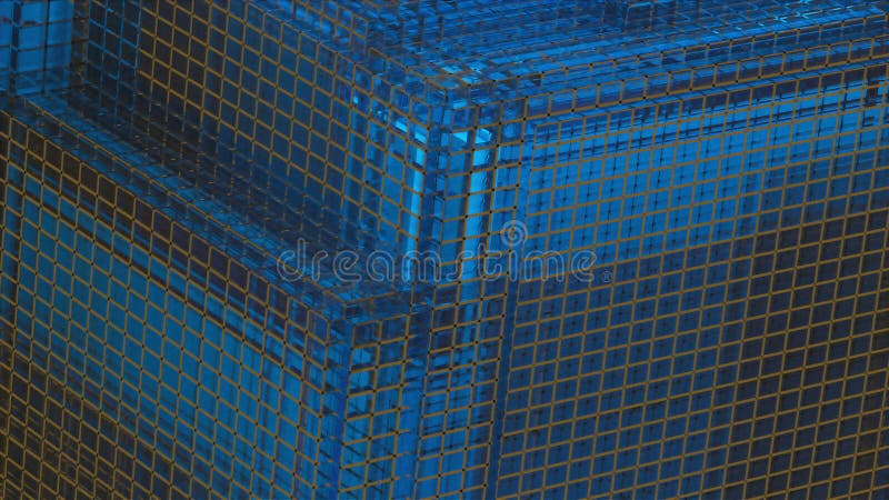 Technology Background with Cube Stock Video - Video of network, tech ...