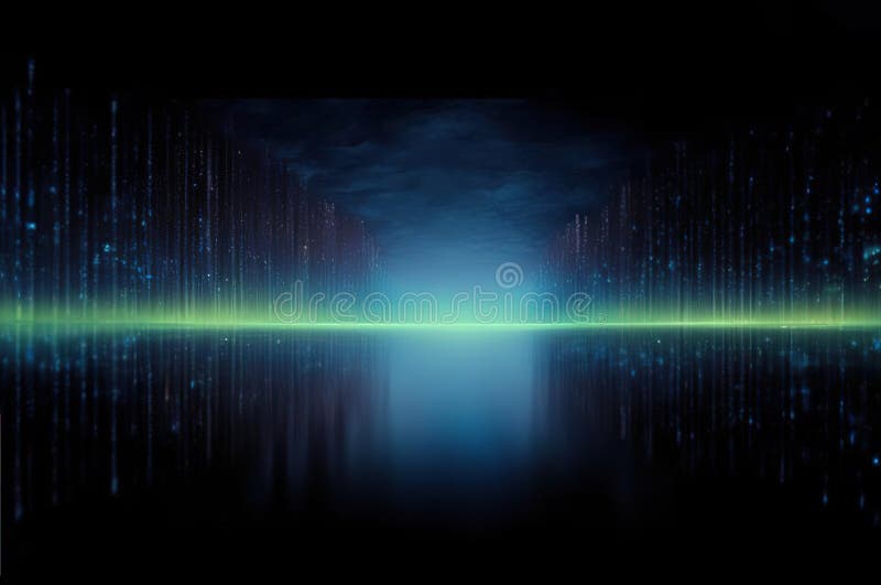 Technology Background Data Science, Particles, Digital World, Virtual ...