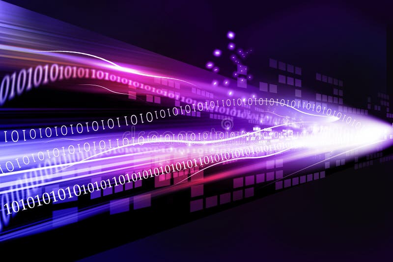 Binary code on world map stock illustration. Illustration of code - 32245861