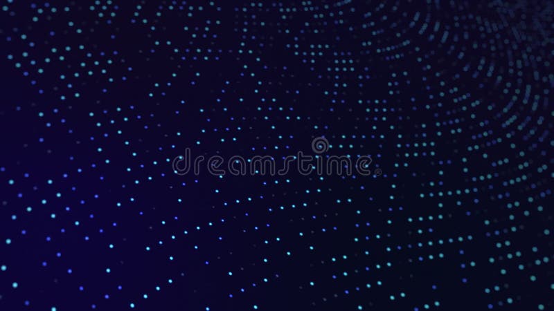 Technology Background Dots with Navy Blue Endless Loop Stock Video ...