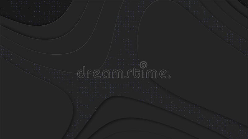 Technology Background with Glow Dots. Multi Layered Shape Stock ...