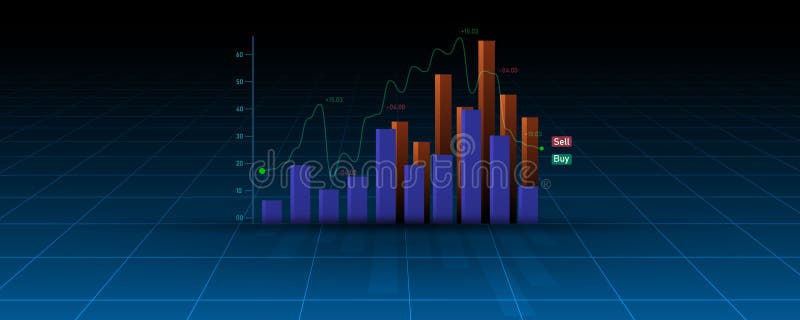 Technology Background Image, Concept, Graph, Data, Statistics ...