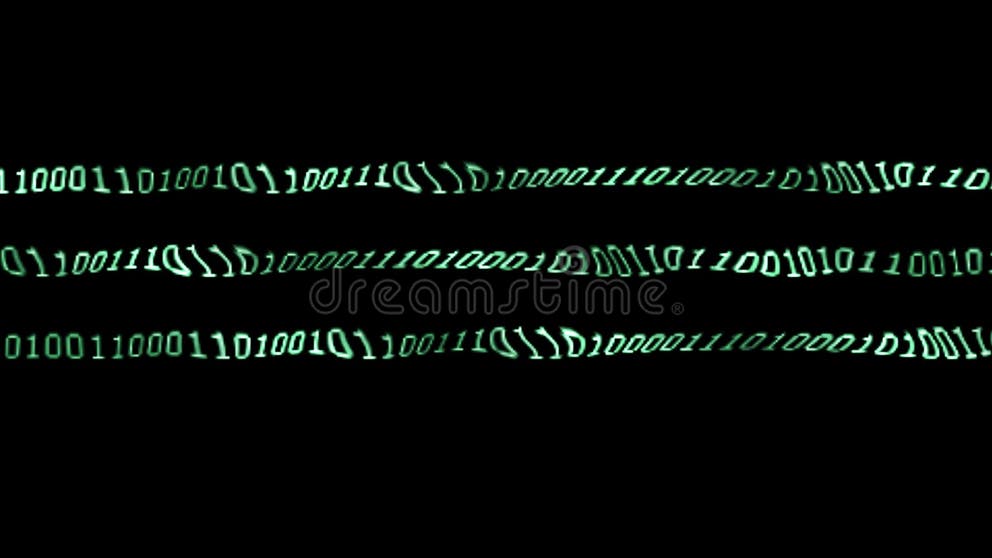 Technology Background With Matriculates Binary Codes Stock Illustration Illustration Of