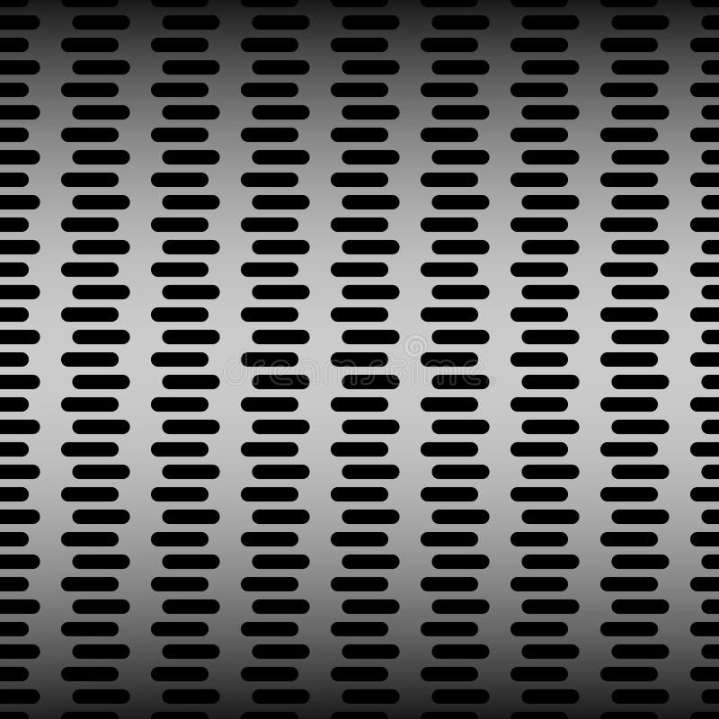 Technology Background with Metal Texture and Seamless Perforated ...