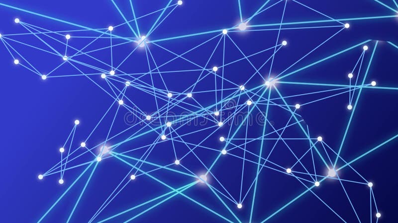 Technology Background Motion Graphic Design with Communication Lines ...