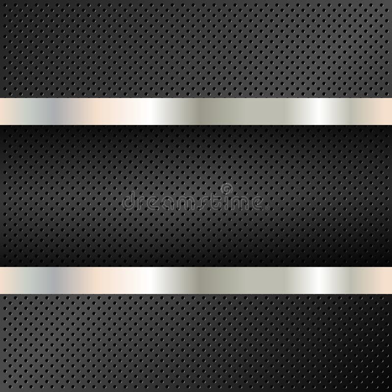 Technology Background Perforated Circles Stock Vector - Illustration of ...