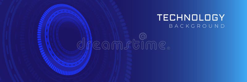 Technology Background. Sci Fi Futuristic Background Stock Illustration ...