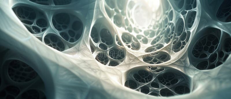 Technology Background, a Series of Three-dimensional Geometric Patterns ...