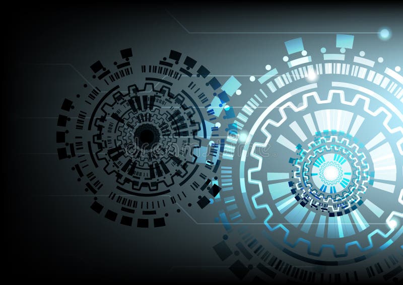 Technology Background Vector Illustrator Design Stock Vector ...