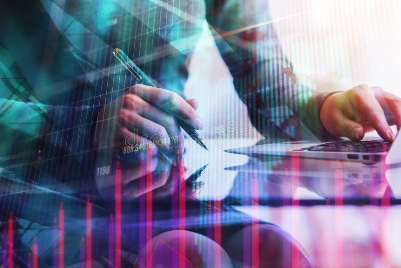 Technology and Banking Concept Stock Photo - Image of exposure, diagram ...