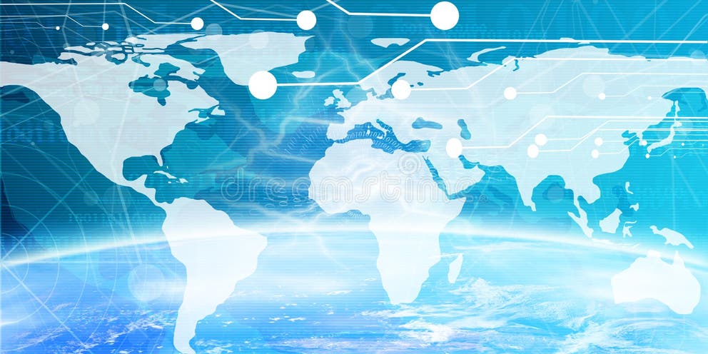 Technology banner stock illustration. Illustration of scanning - 4547880