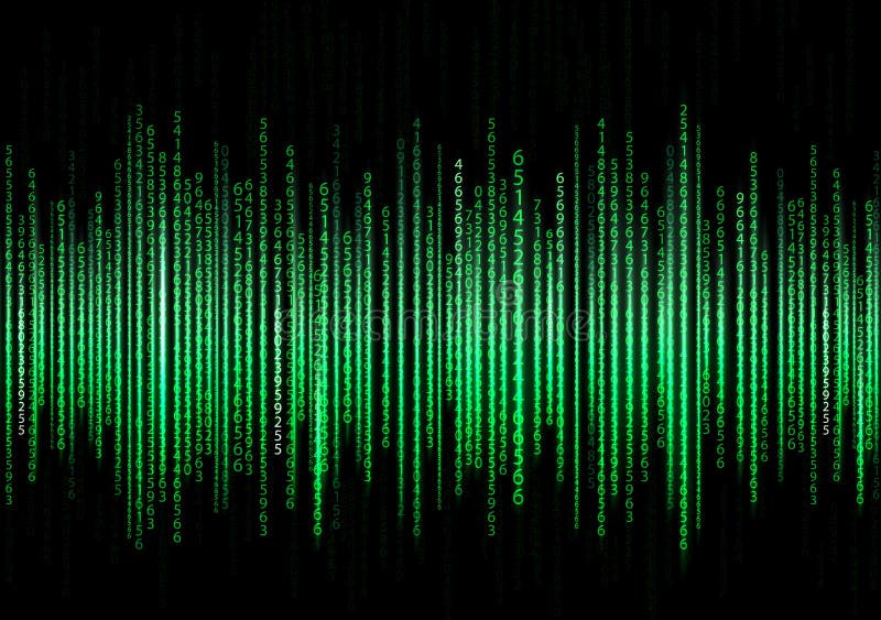 Technology Computer Digital Data Code Background Stock Vector - Illustration of background ...