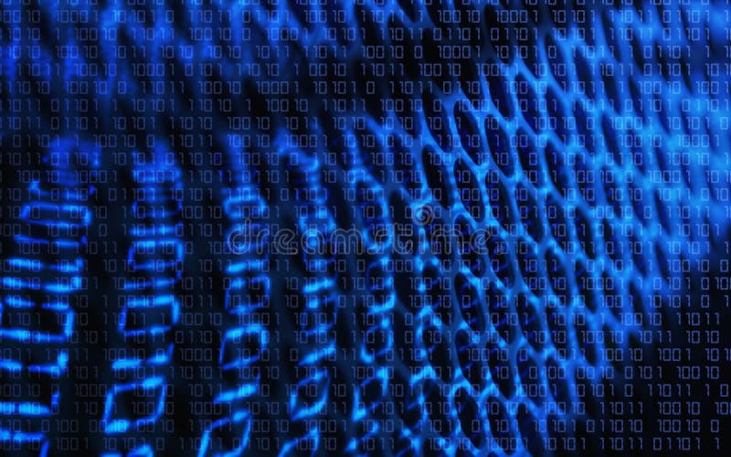 Technology Binary Background Concept Binary Technology Code Net