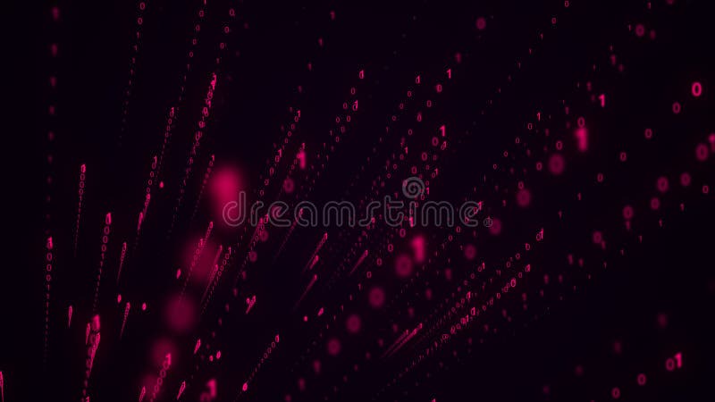 Binary Code Falling Red Stock Illustrations – 78 Binary Code Falling ...