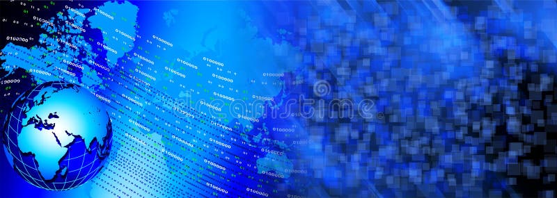 Technology Web Glob Background.artificial Intelligence Virtual Concept ...