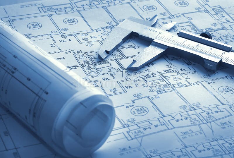 776 Rolled Technical Blueprints Stock Photos - Free & Royalty-Free ...