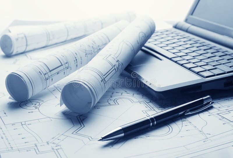 Technology blueprints stock photo. Image of concept, built - 30602456