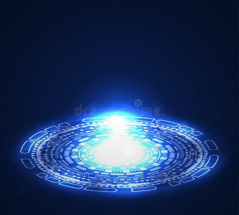 Technology Bright Color Abstract Background. Stock Vector ...