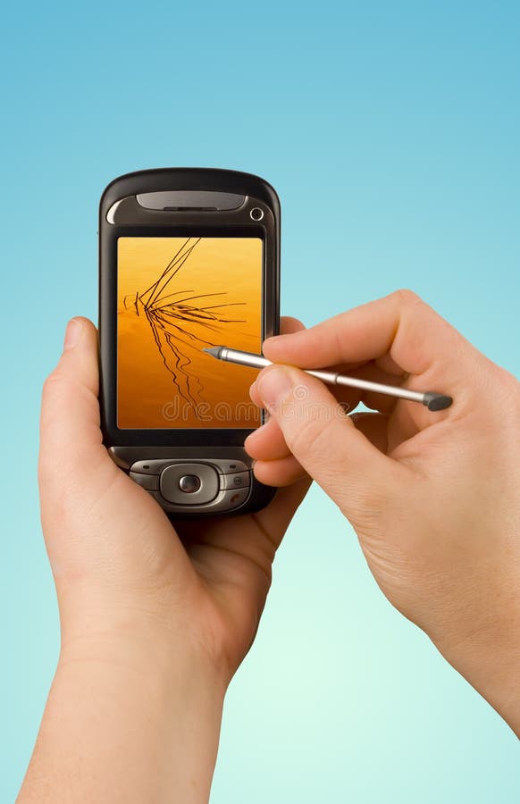 Technology Business Communication Device Stock Image - Image of pocket ...