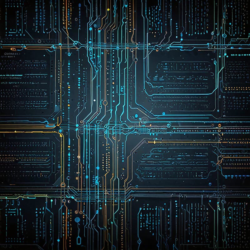 Technical Background stock illustration. Illustration of wallpaper ...