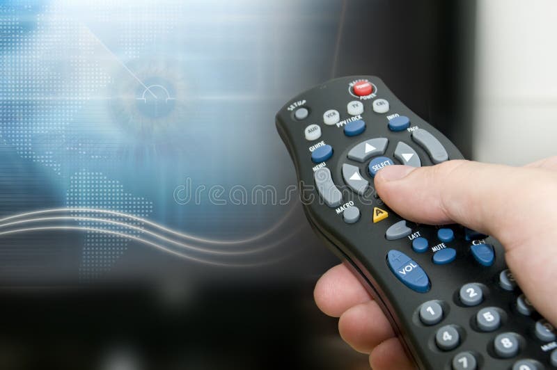 TV remote stock photo. Image of pushing, television, channel - 7664118
