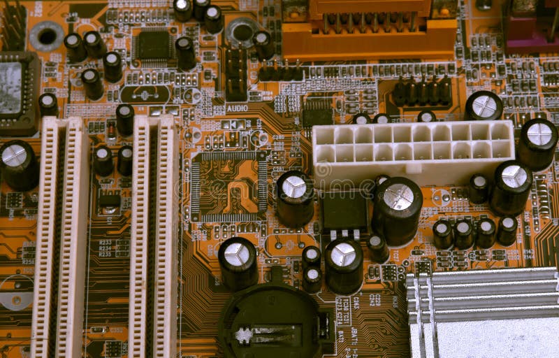 Technology Chip Board Innovation Machine Electronic Stock Image - Image ...