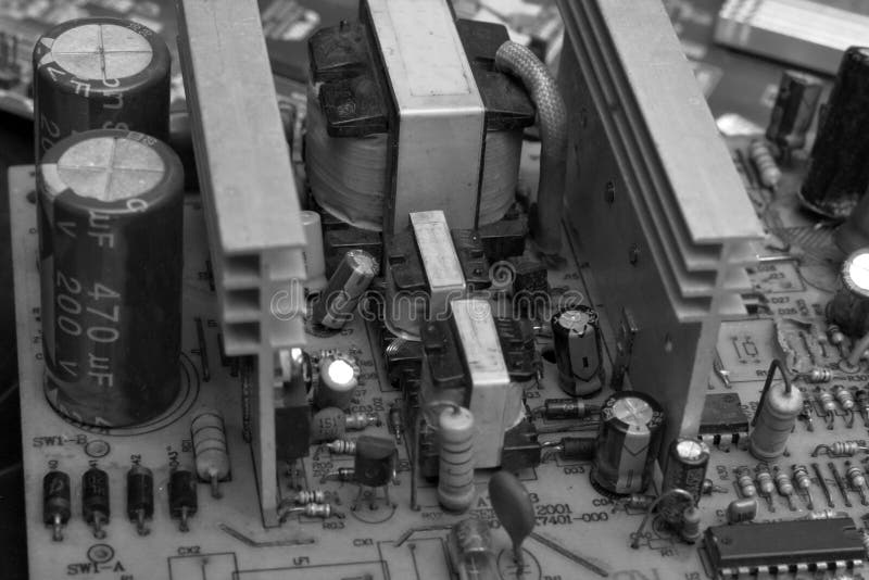 Technology Chip Board Innovation Machine Electronic Stock Photo - Image ...