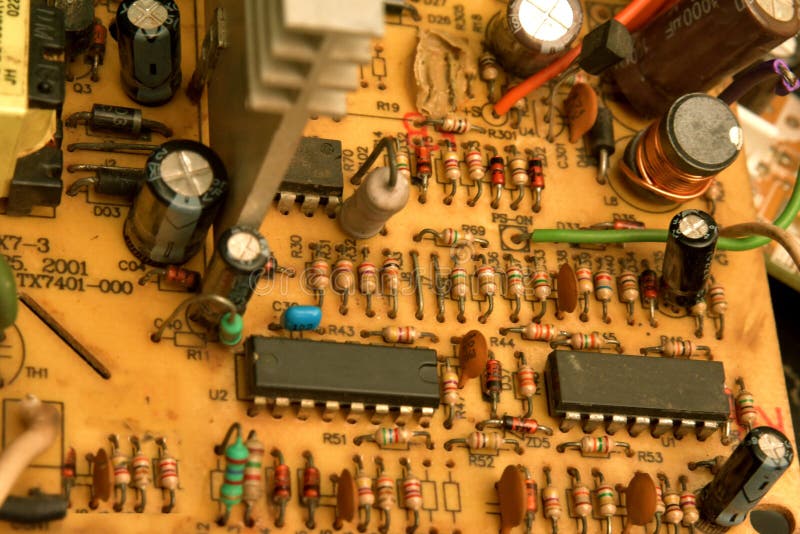 Technology Chip Board Innovation Machine Electronic Stock Photo - Image ...