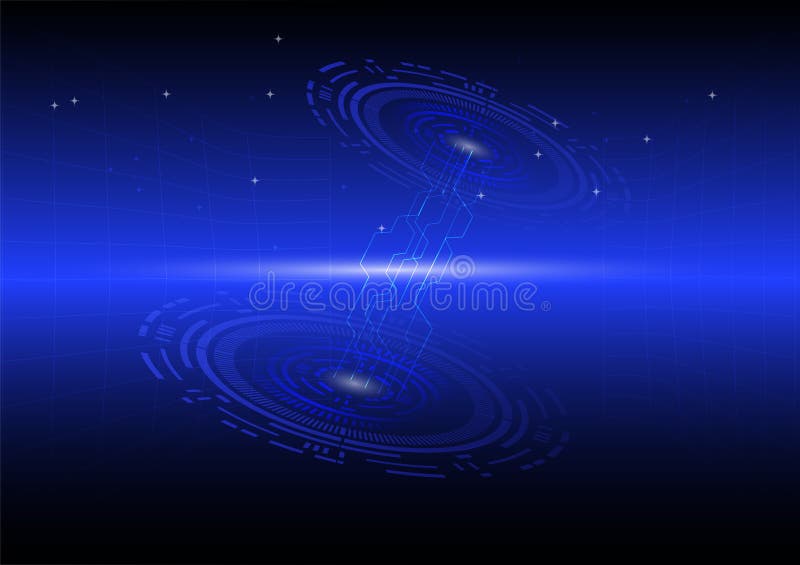 Technology Circle Background,Technology Circle, Power Transfer through ...