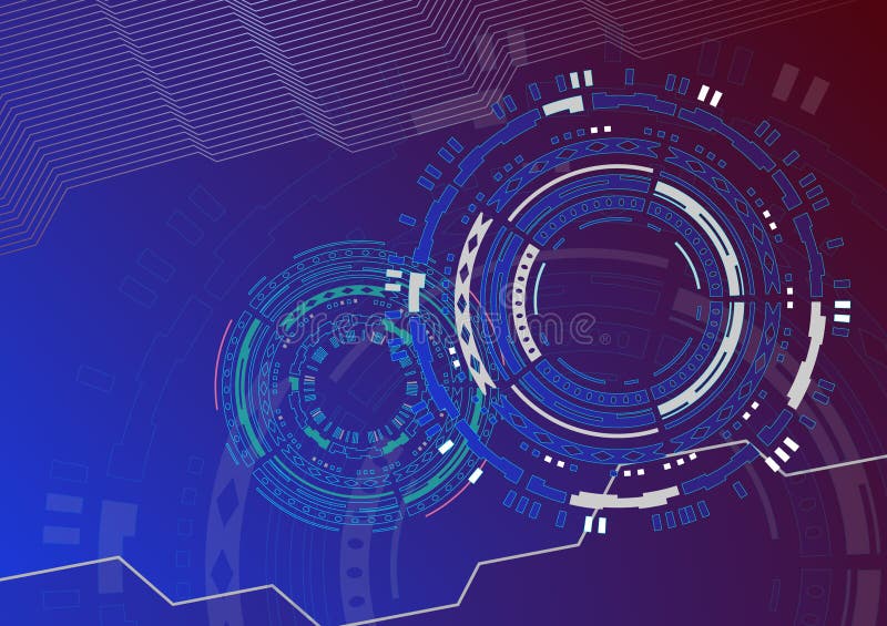 Technology Circle Background.27,technology Ring,both Have Some Purpose ...