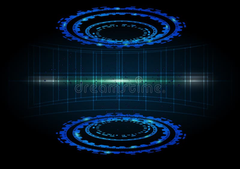 Technology Circle Background.27,technology Ring,both Have Some Purpose ...