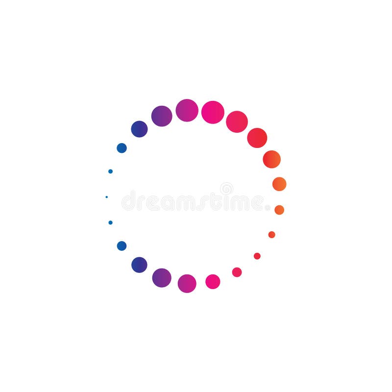 Technology Circle Logo and Symbols Stock Vector - Illustration of ...