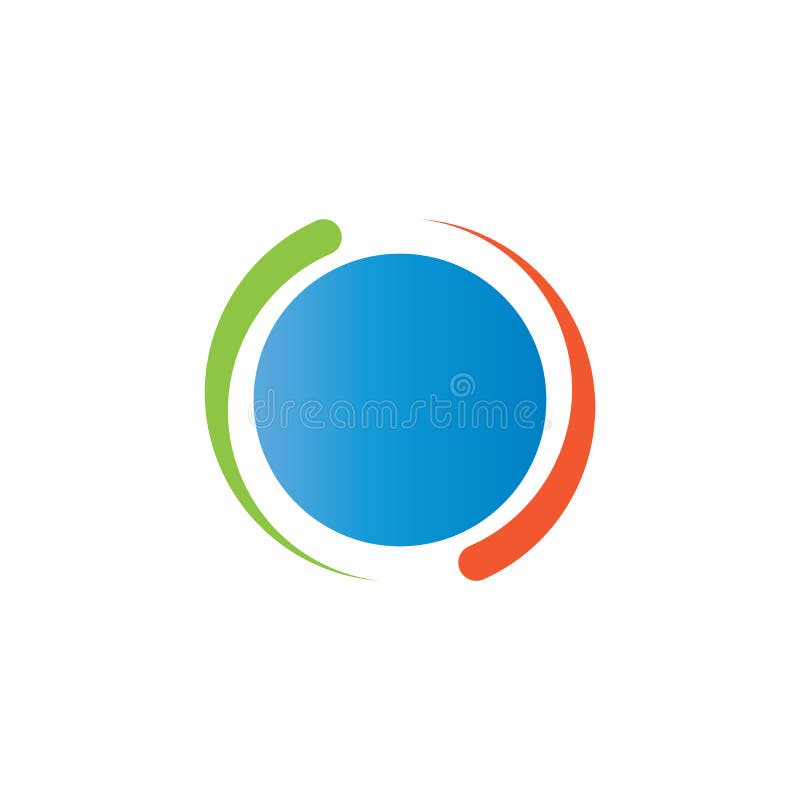 Technology Circle Logo and Symbols Stock Vector - Illustration of ring ...